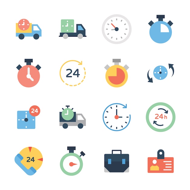 Diverse Collection of Delivery and Logistics Icons | Jiffy Designs