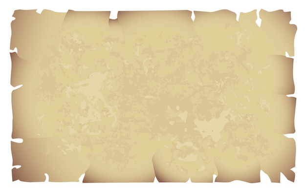Aged Parchment Map with Worn Edges and Vintage Texture | Jiffy Designs