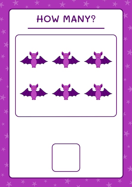 Adorable Bat-Themed Counting Activity for Kids | Jiffy Designs