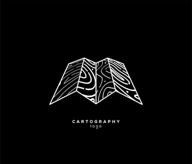 Intricate Geometric Cartography Logo Design | Jiffy Designs