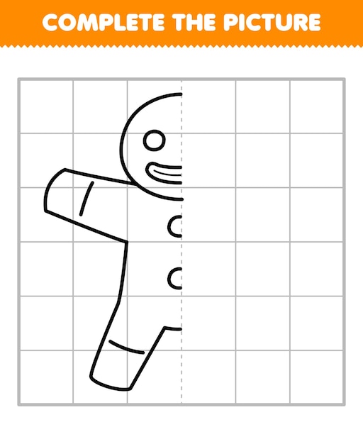 Whimsical Stick Figure Illustration on Grid Background | Jiffy Designs