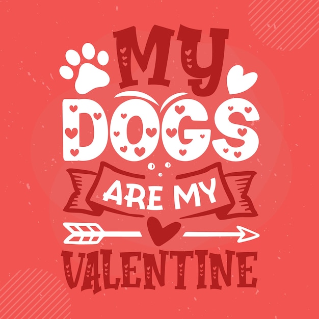 Playful Paw Print Valentine's Greeting with Heartfelt Message | Jiffy ...