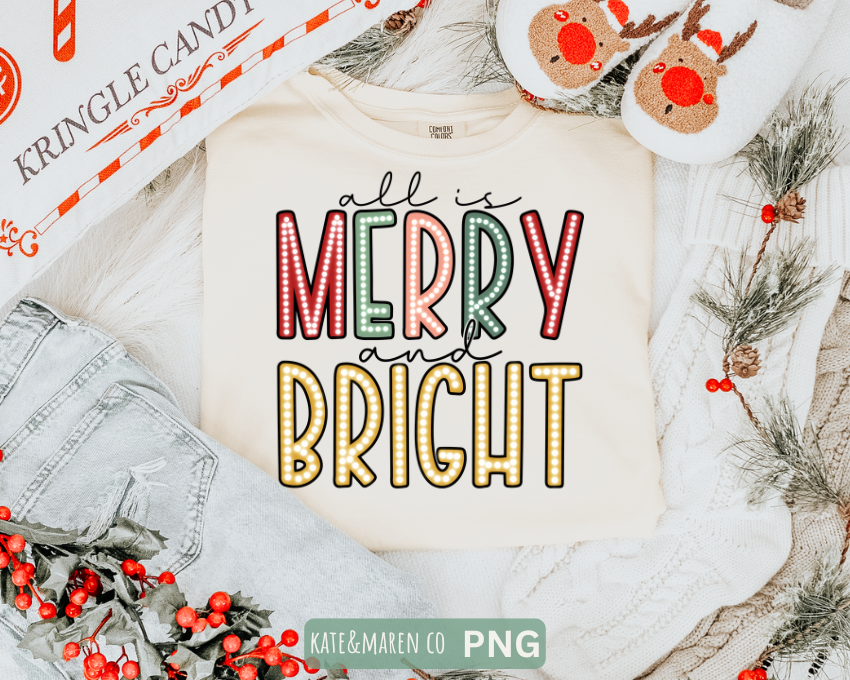 Merry And Bright, Christmas, Girls, Kids Christmas, Girl Christmas ...