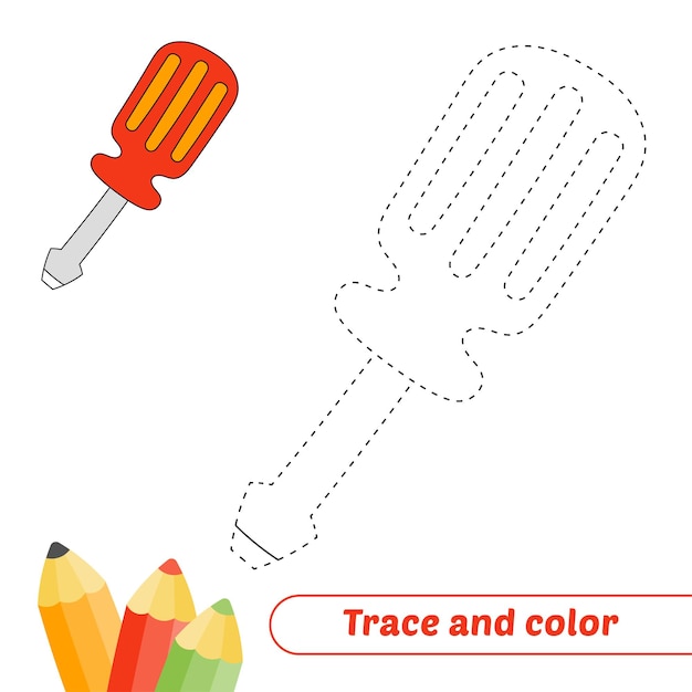 Vibrant Kitchen Utensils: Tracing and Coloring Fun | Jiffy Designs