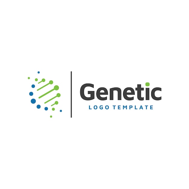 Vibrant Genetic Strand Logo with Modern Minimalist Design | Jiffy Designs