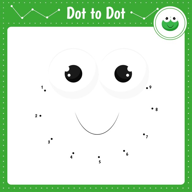 Delightful Dot-to-Dot Smiley Face Activity | Jiffy Designs