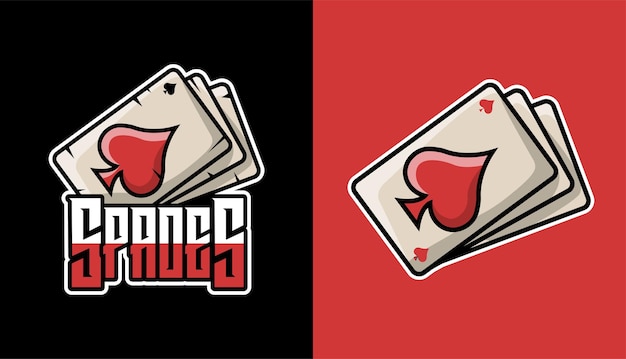 Stylized Playing Cards with Vibrant Red Ace Symbols | Jiffy Designs
