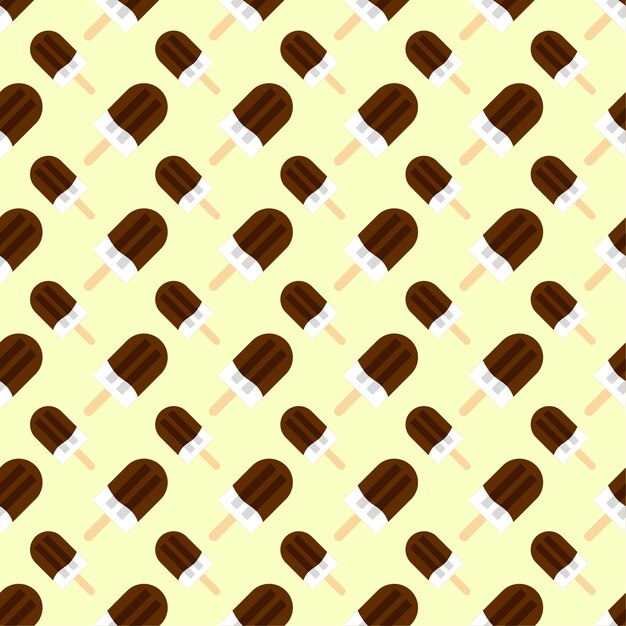 Delightful Chocolate Ice Cream Pattern | Jiffy Designs