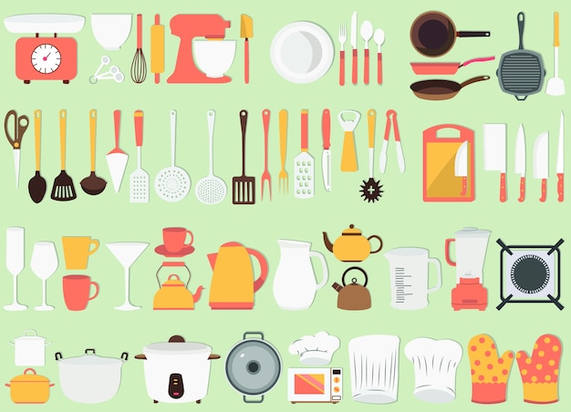 Vibrant Kitchen Essentials: A Colorful Culinary Toolkit | Jiffy Designs
