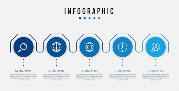 Informative Infographic with Engaging Hexagonal Icons and Descriptive ...