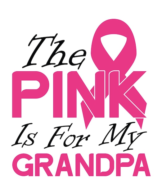 Heartfelt Support for Grandpa: The Pink Ribbon Tribute | Jiffy Designs