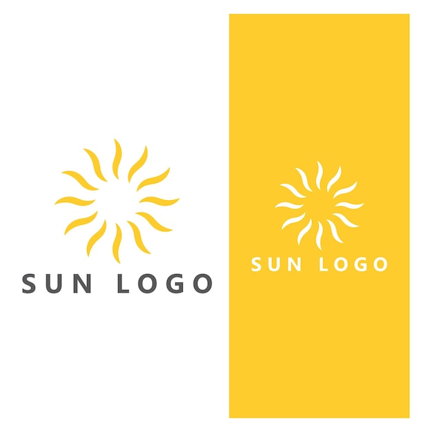Radiant Sun Logo - Bright and Captivating Design | Jiffy Designs