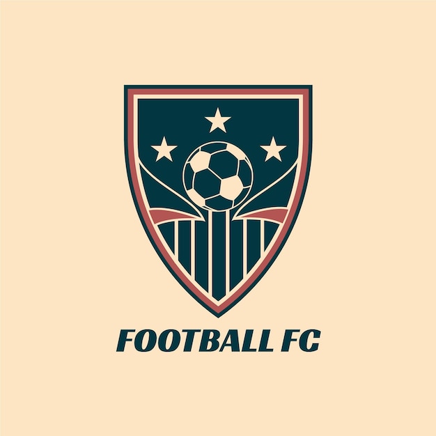 Iconic Soccer Club Badge with Patriotic Flair | Jiffy Designs