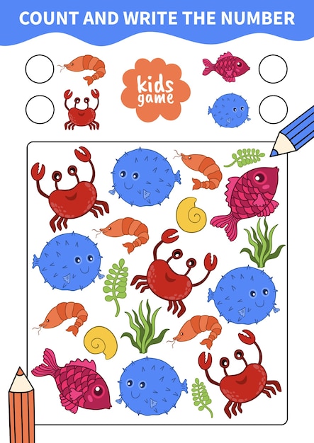 Vibrant Marine Life: Counting and Identifying Colorful Sea Creatures ...