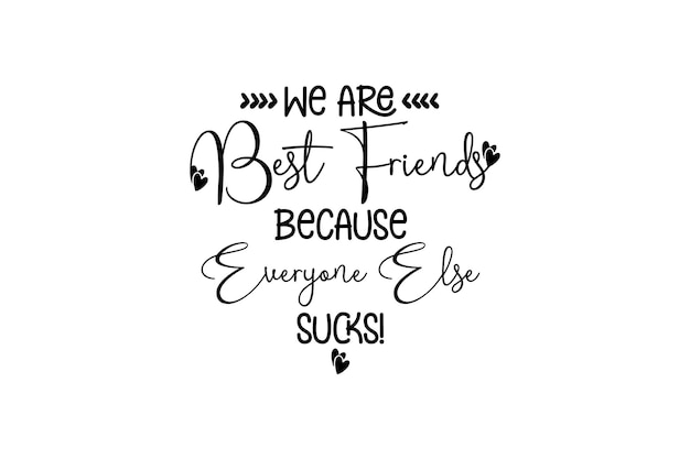 Heartfelt Friendship Reminder in Handwritten Typography | Jiffy Designs