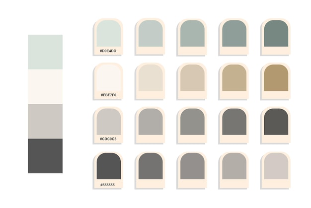 Elegant Neutral Color Palette with Soft Earthy Tones | Jiffy Designs