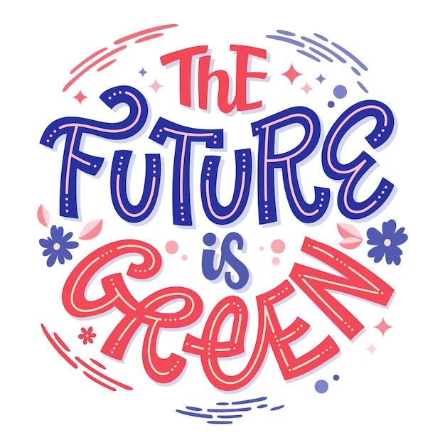 Vibrant Lettering Celebrating the Boundless Future | Jiffy Designs