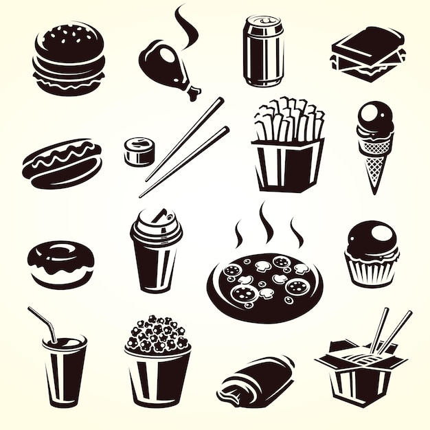 Delectable Collection of Mouthwatering Food Icons | Jiffy Designs