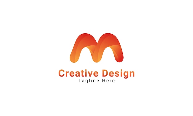 Vibrant Overlapping Letter M Logo with Gradient Design | Jiffy Designs