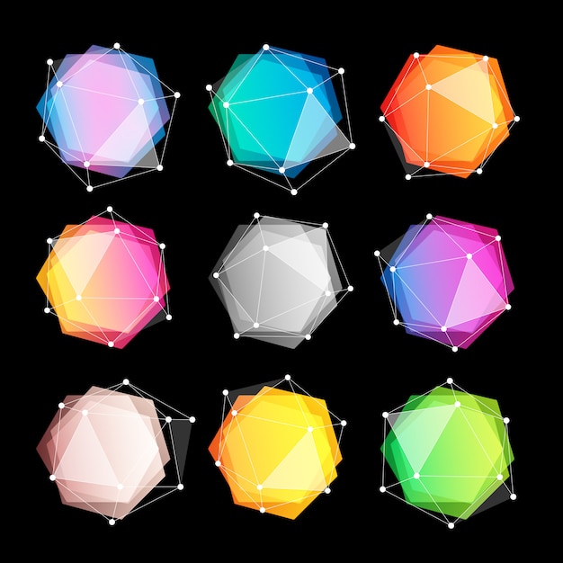 Vibrant Geometric Shapes Collection for Versatile Design Needs | Jiffy ...