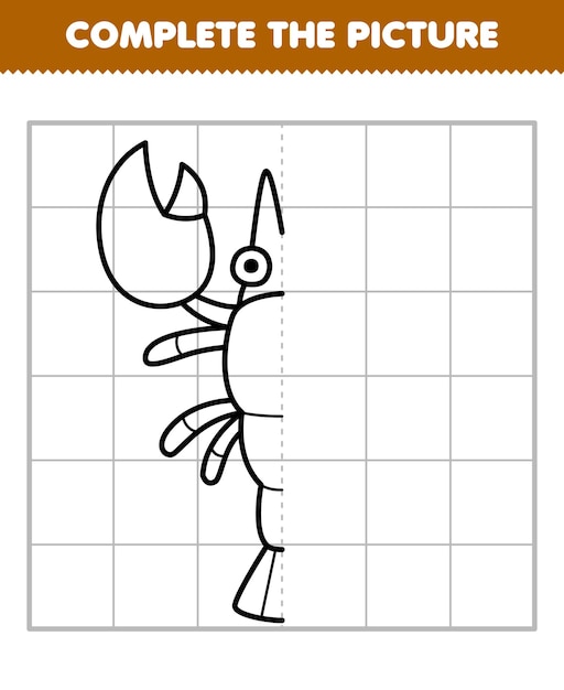 Playful Cartoon Cat Illustration with Grid Overlay | Jiffy Designs