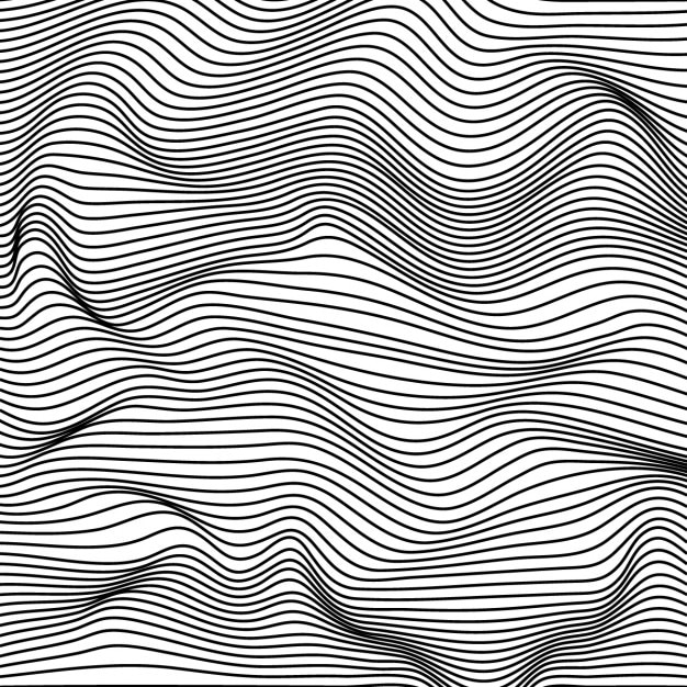 Captivating Waves of Monochrome Allure: A Hypnotic Visual Feast | Jiffy ...