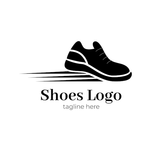 Sleek and Stylish Shoes Logo with Tagline | Jiffy Designs