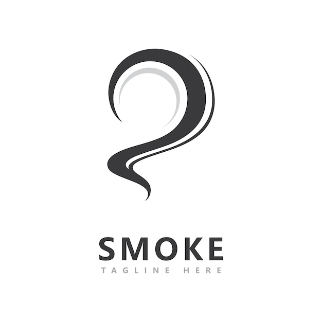 Captivating Monochrome Smoke Emblem Design | Jiffy Designs
