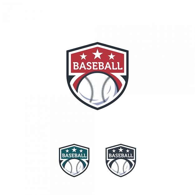 Iconic Baseball Shield with Star and Ball Emblem | Jiffy Designs