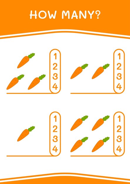 Vibrant Carrot Counting: A Playful Math Lesson | Jiffy Designs