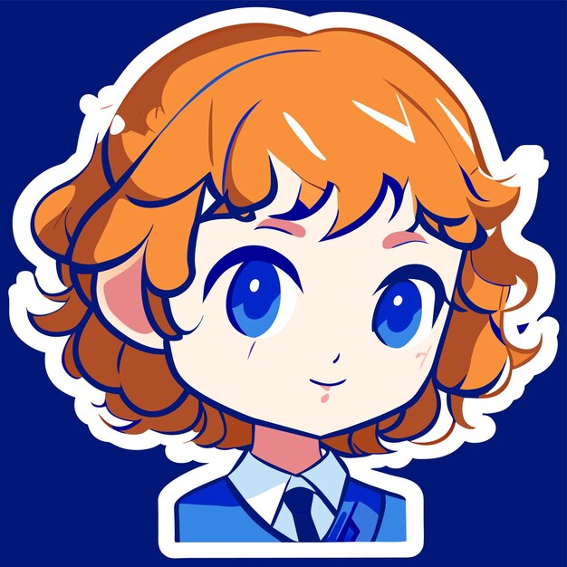 Charming Anime-Inspired Character Portrait | Jiffy Designs