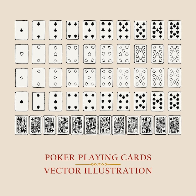 Comprehensive Collection of Poker Playing Card Designs | Jiffy Designs