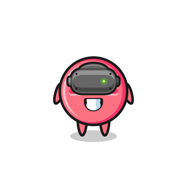 Adorable Pink Robot Character with Friendly Expression | Jiffy Designs