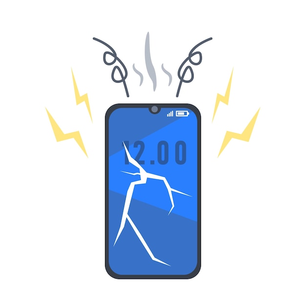 Smartphone Overheating with Electrical Sparks and Glitches | Jiffy Designs