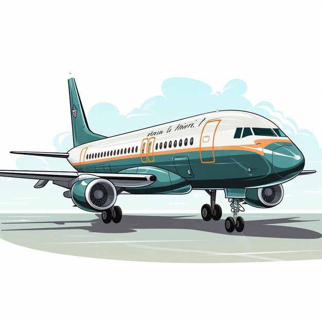 Sleek and Stylish Passenger Jet Takes Flight | Jiffy Designs