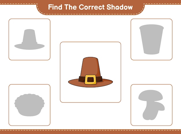 Discover the Pilgrim Hat's Matching Shadow | Jiffy Designs