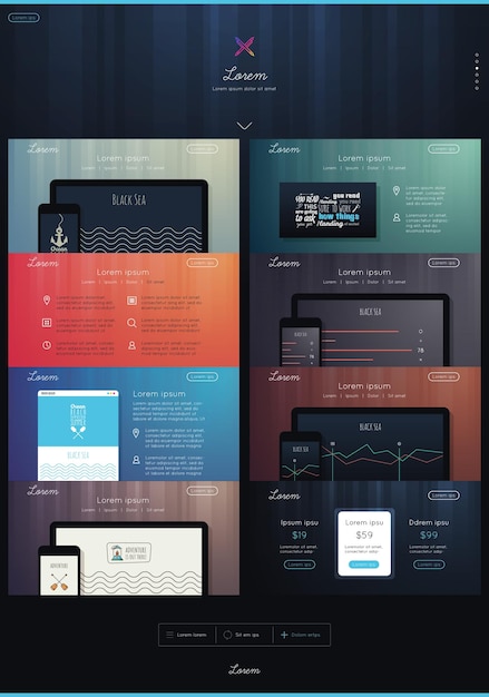 Sleek and Vibrant Infographic Layout with Minimalist Iconography ...