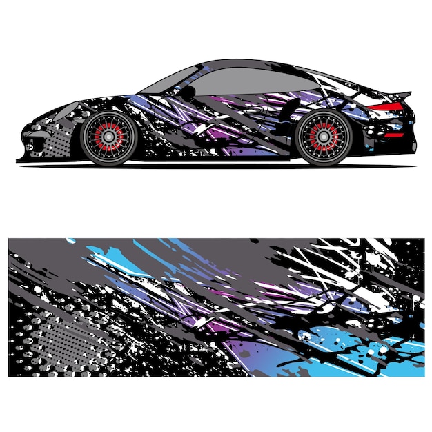 Striking Splatter-Inspired Racing Car Design | Jiffy Designs