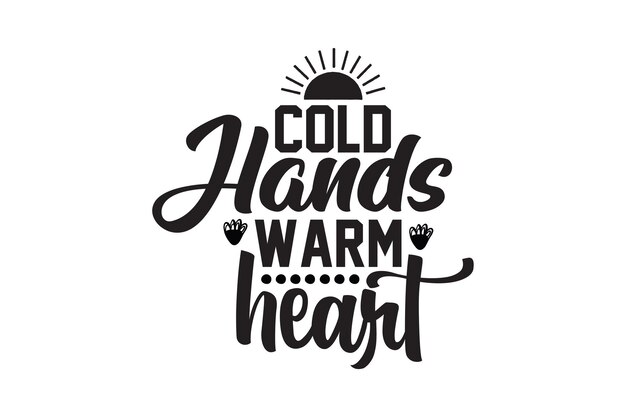 Cozy Lettering Design with Sun and Paw Print Accents | Jiffy Designs