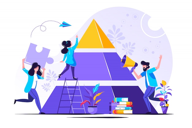 Collaborative Teamwork Scaling New Heights | Jiffy Designs