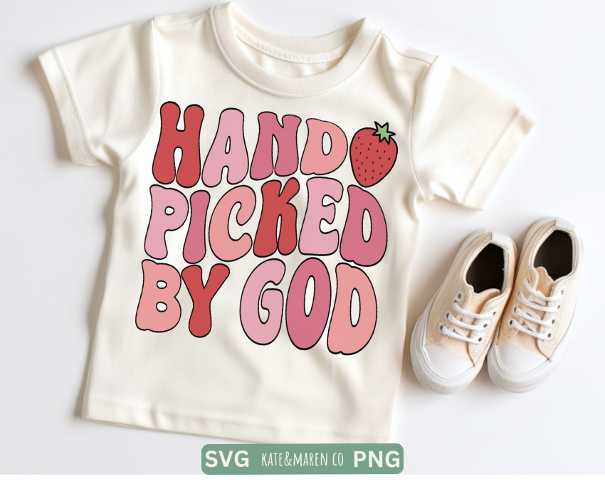 Hand Picked By God, Christian, Religious, Kids, Scripture, Bible ...