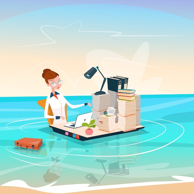 Productive Floating Workstation with Scenic Ocean View | Jiffy Designs