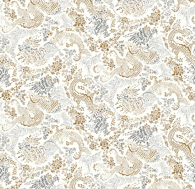 Elegant Paisley Pattern in Neutral Tones | Jiffy Designs