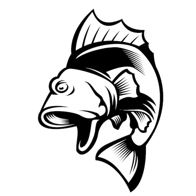 Striking Silhouette of a Majestic Fish | Jiffy Designs