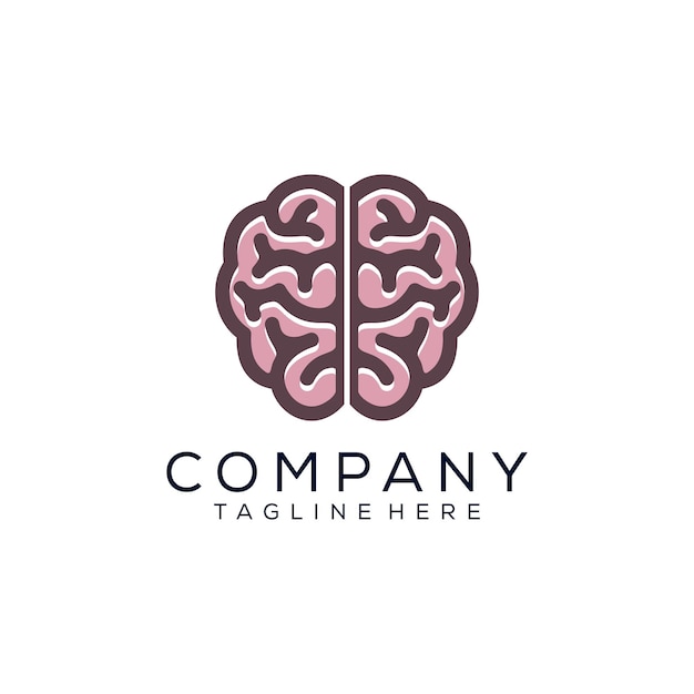 Vibrant Brain Silhouette with Sleek Typography | Jiffy Designs