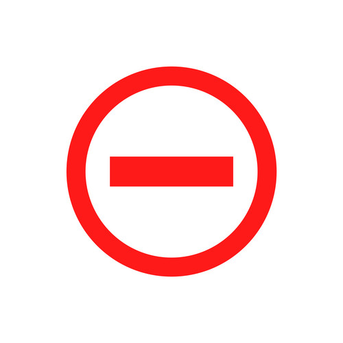 Stop Sign Vector Icon In Flat Style. Danger Symbol Illustration On ...