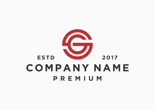 Sleek Monogram Logo with Stylized Letter G and Company Name | Jiffy Designs
