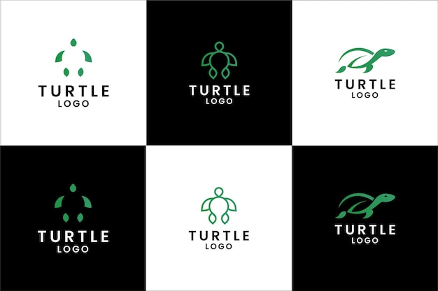Diverse Collection of Vibrant Turtle Logos and Symbols | Jiffy Designs