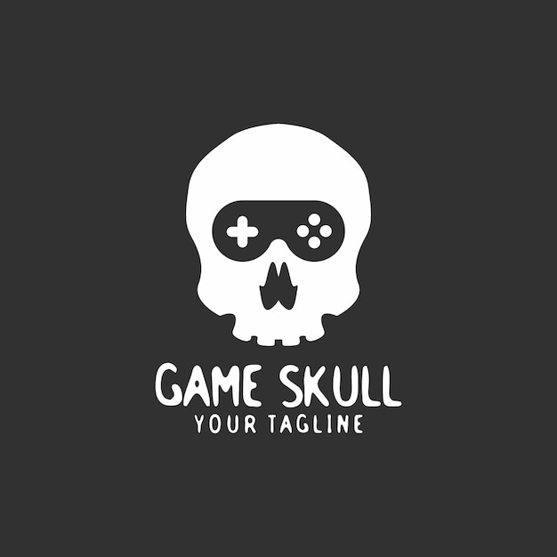 Iconic Gamer Skull with Gaming Controller | Jiffy Designs