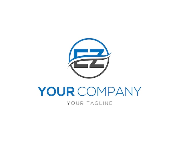 Sleek and Modern EZ Logo for Tech Company | Jiffy Designs